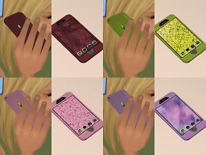 Mod The Sims - LlamaBOX! Recolors of omgsims2's OSS Cell Phone