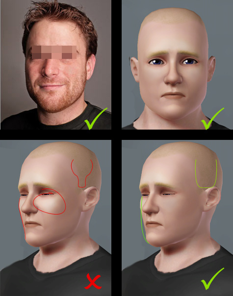 Mod The Sims - I hate the new cheekbones!