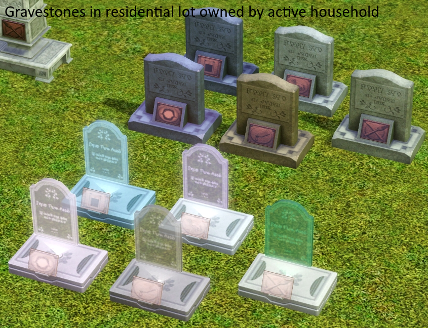 Mod The Sims - Gravestone Plaque Edit (v2.0)