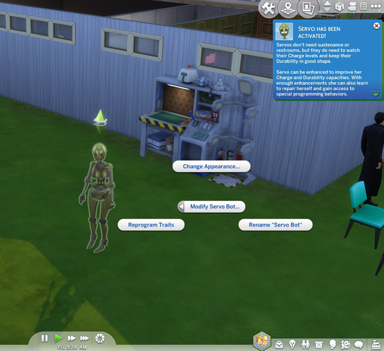 Mod The Sims - Lots of Bots - 21 Colourful Servo Overrides