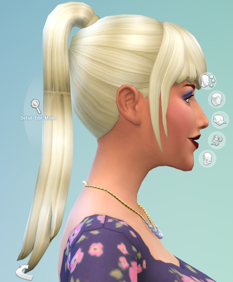 Mod The Sims - Hair Mesh not showing up in game