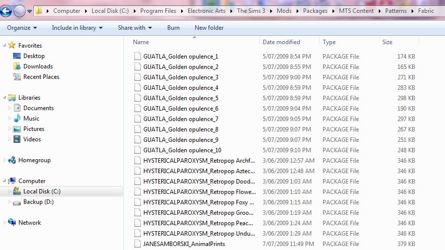 Mod The Sims - Organizing Your CC - Brief Explanation