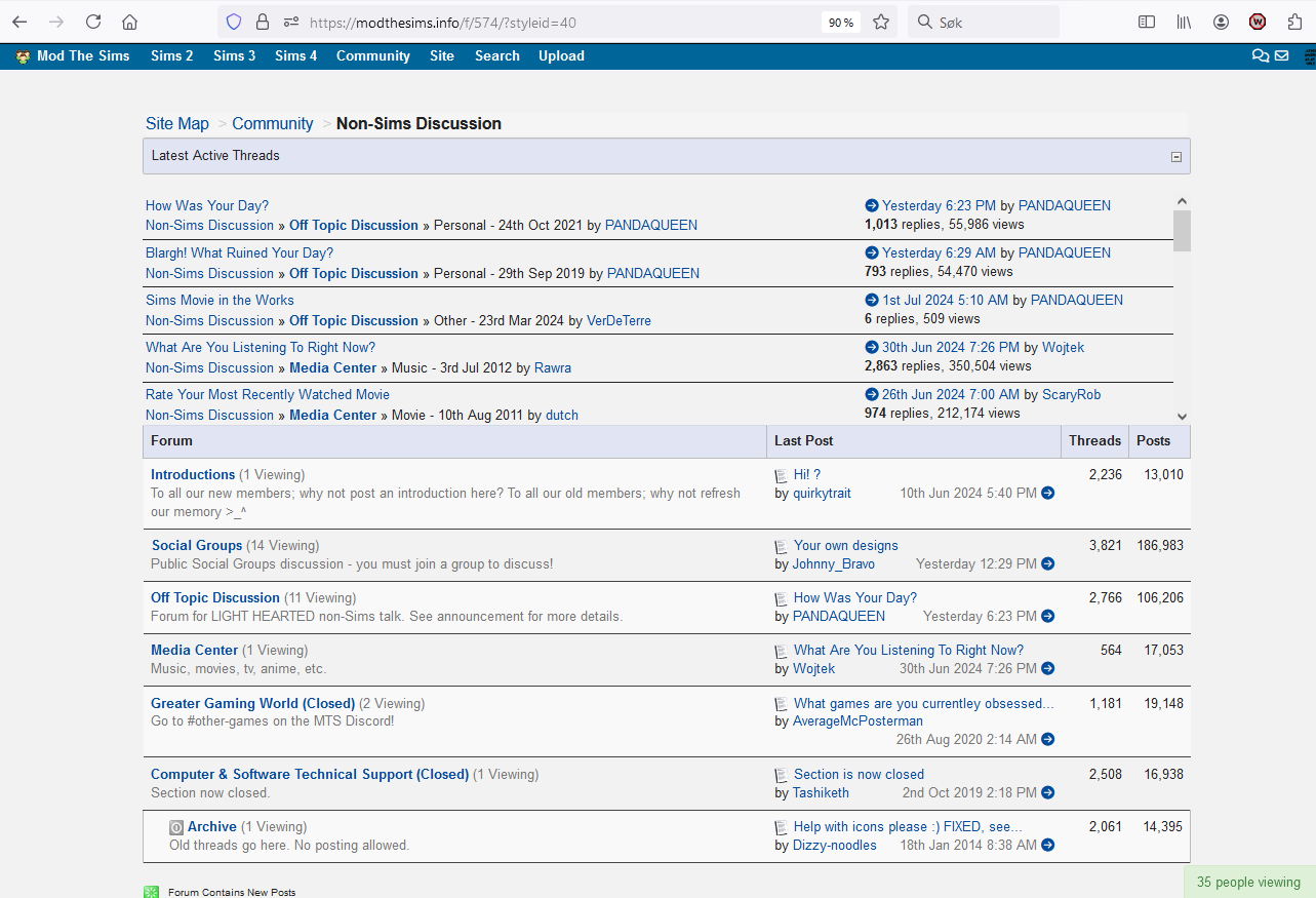Mod The Sims - Bootstrap Bluefish style not working properly