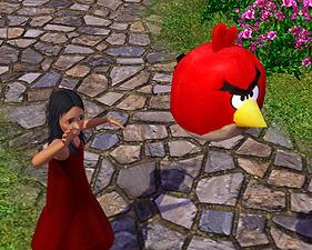 Mod The Sims - Angry Birds Plush Toy
