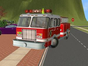 Mod The Sims - Fire Truck