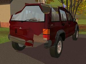 Mod The Sims - Damaged Jeep Cherokee