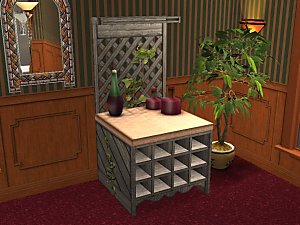 Mod The Sims - *Update*Makin' Magic Wine Rack
