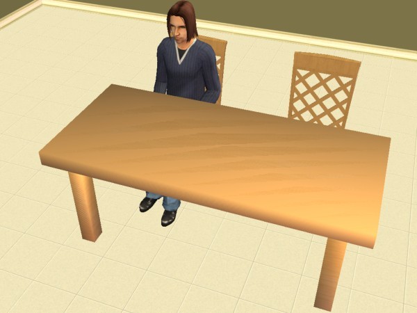 Mod The Sims - Custom Table Help