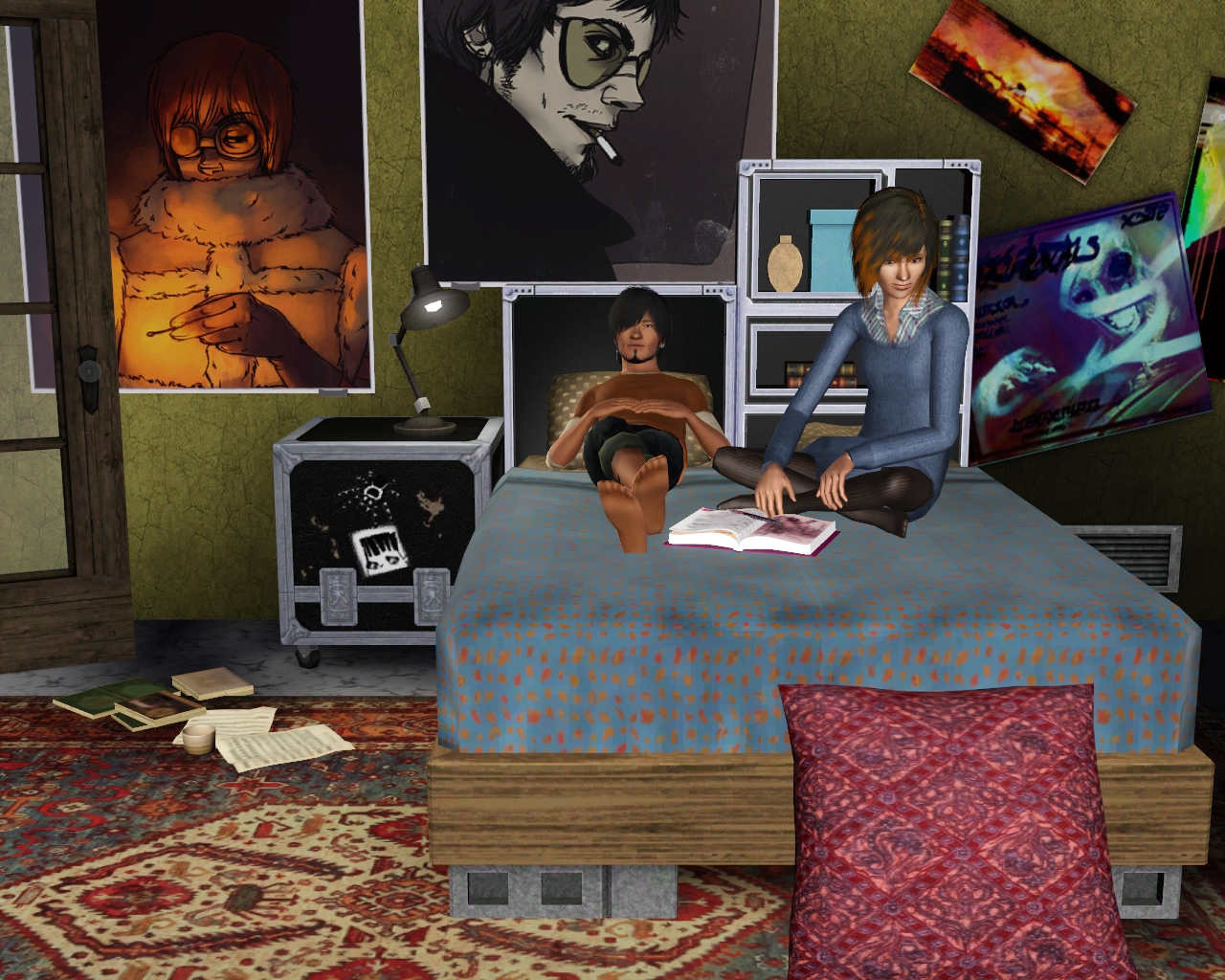 Mod The Sims - Old lost poster set FOUND