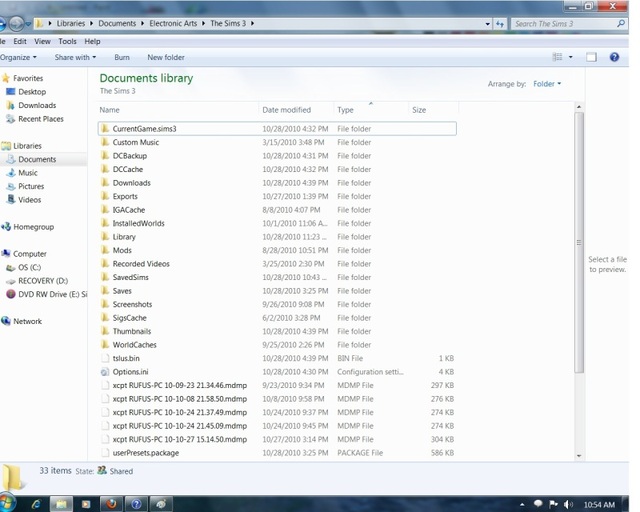 Mod The Sims - No cache files with Late Night?
