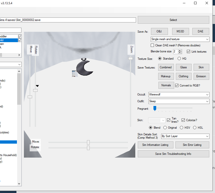 Mod The Sims - TS4 SimRipper Classic: rip sims from savegames. V3.14.2. ...