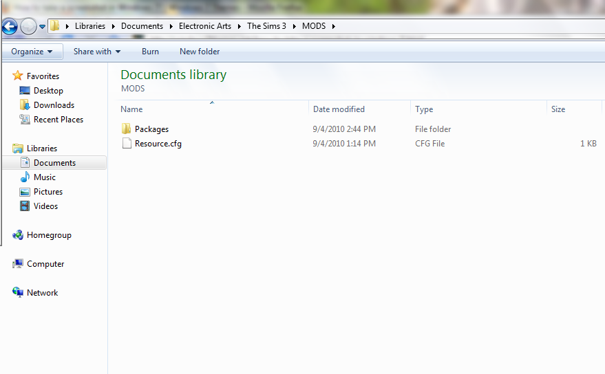 Mod The Sims - Custom Content Not Showing Up