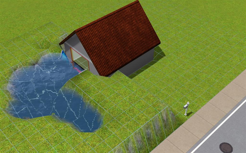 Mod The Sims - Using the Swimming Aquarium Trick with A Pond
