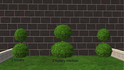 Mod The Sims - Elegance Topiary Shrubs