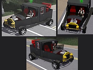 Mod The Sims - Munsters Model T Ford Koach car
