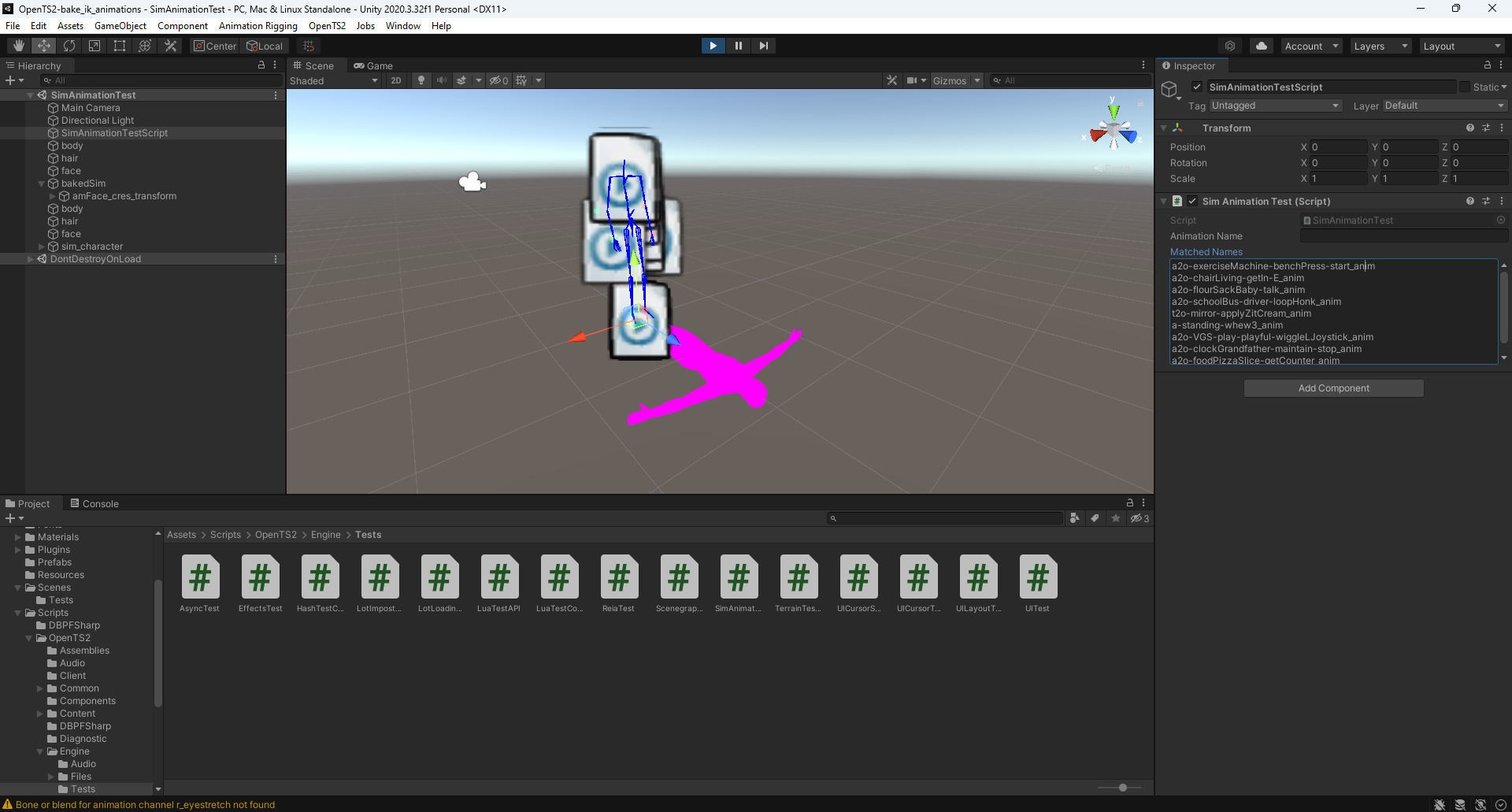 Mod The Sims - Sims 2 Animations exported with baked inverse kinematics