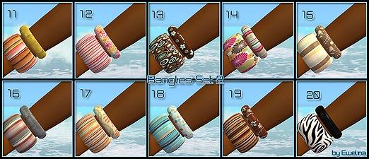 Mod The Sims - Bangles Sets