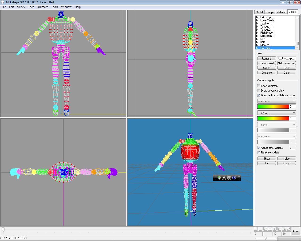 Mod The Sims - Body meshing - help with bone assignments