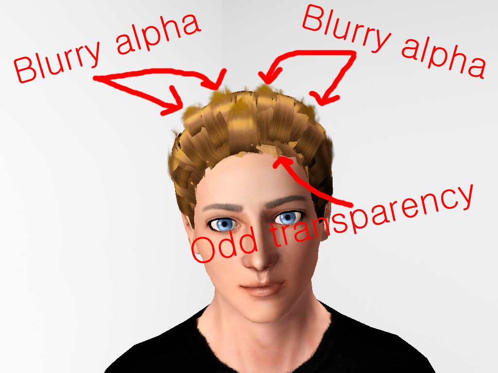 Mod The Sims - Blurry alpha in live mode