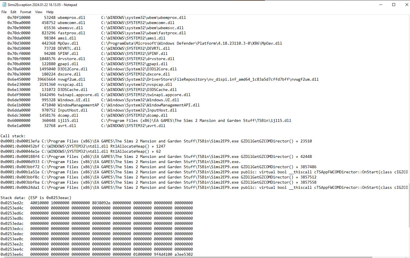 Mod The Sims - Stupid/Random Questions V4