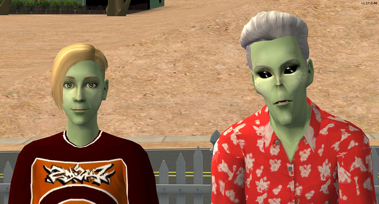 Mod The Sims - Alien's skin