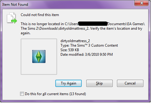 Mod The Sims - Sims 3 custom content in sims 2 downloads folder...