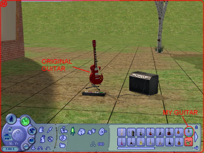 Mod The Sims - Help with a guitar