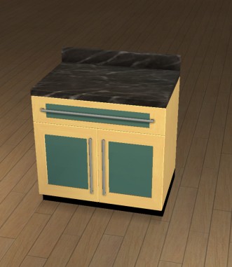Mod The Sims - Modifying glass in a counter