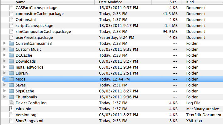 Mod The Sims - no CC showing up, other fixes not working