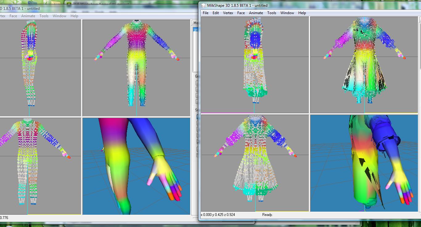 Mod The Sims - Joint assignment on wrist acting up; why, please?