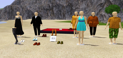 Mod The Sims - WCIF mannequins/mannequin parts?