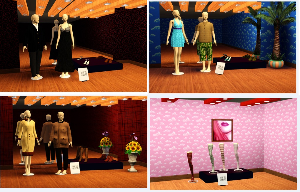 Mod The Sims - WCIF mannequins/mannequin parts?