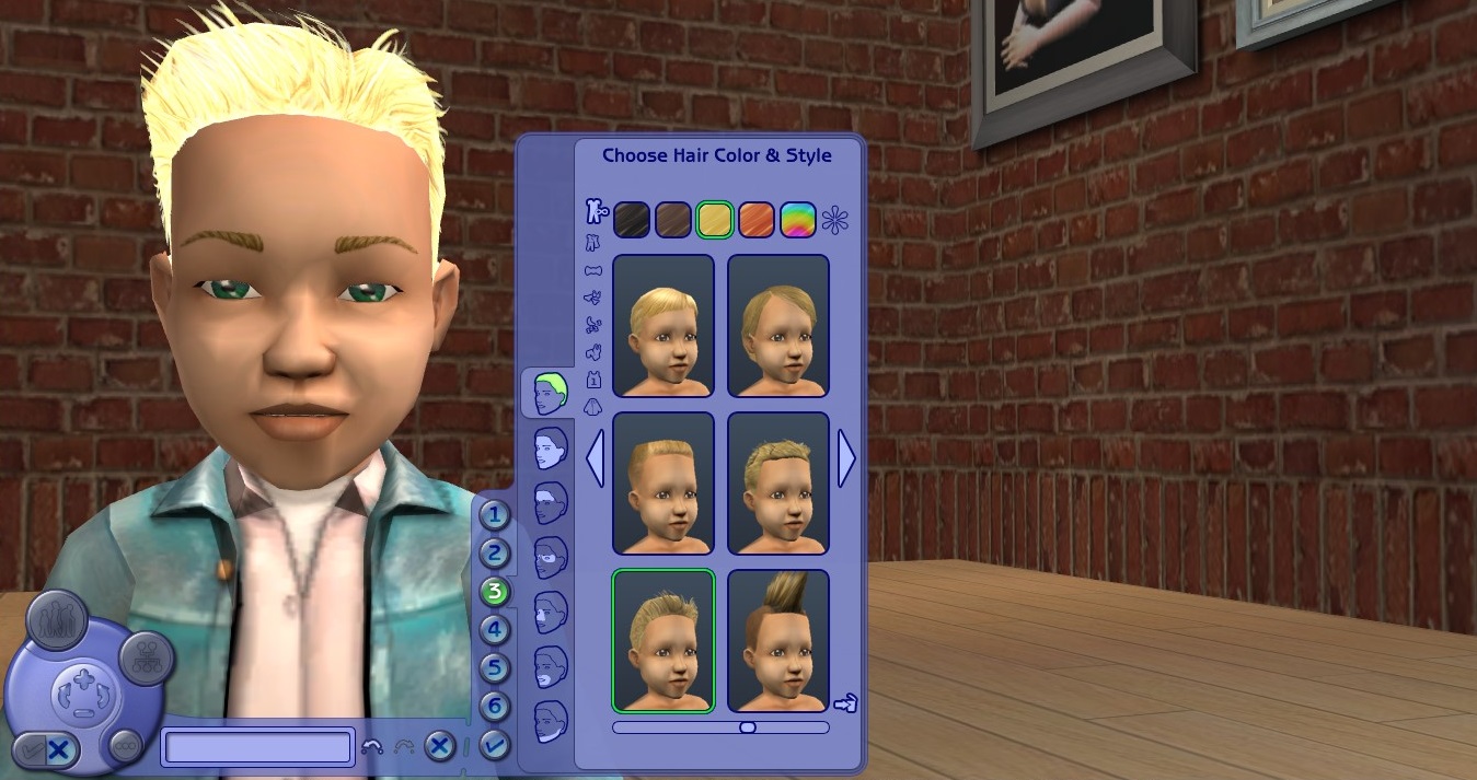 Mod The Sims - Shiny Head - Graphical Glitch?
