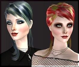 Mod The Sims - [Ashtray Lizzard] Unatural Coiffure I
