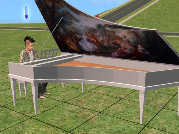 Mod The Sims - *NEW* Two Manual French Harpsichord