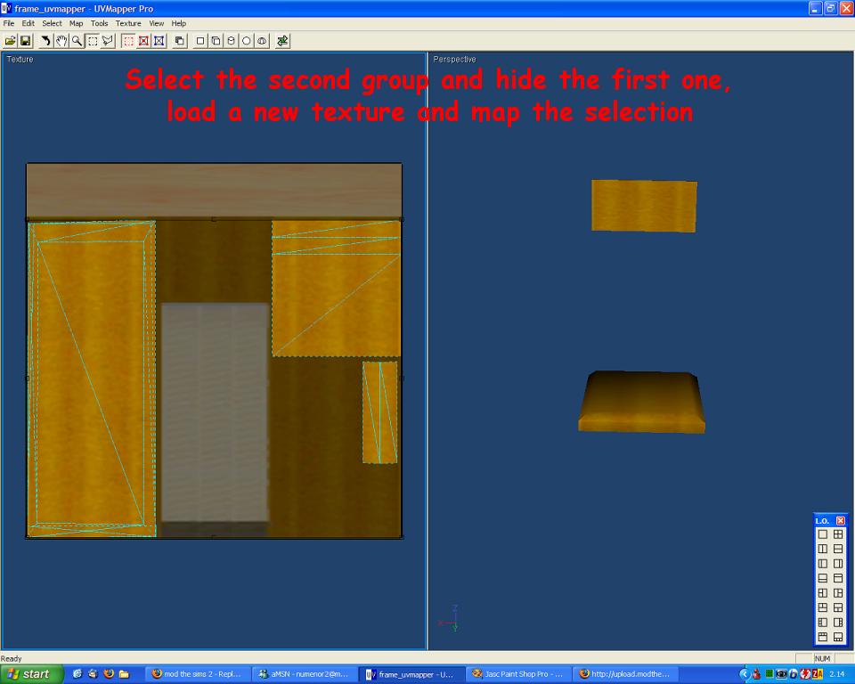 Mod The Sims - uv mapping more than one shape at a time.
