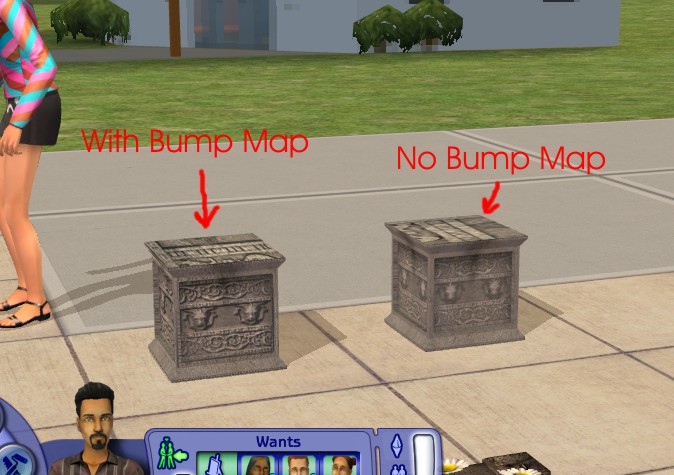 Mod The Sims - Bump Mapping Works on Custom Objects