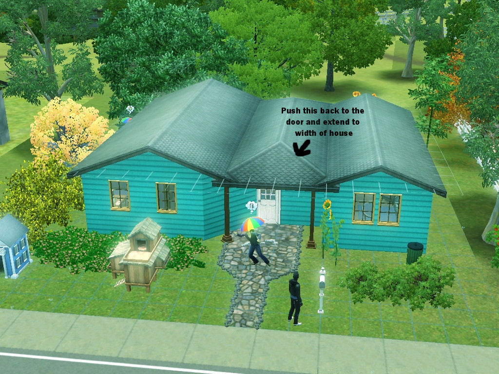Mod The Sims - working on a house, i need feedback