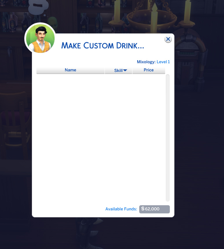 Mod The Sims Custom Bar Drinks By Icemunmun Sims 4