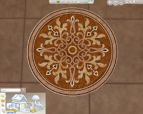 Mod The Sims - Round rug "Exquisite"