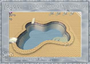 Mod The Sims - "Lagoon" - Pool Decorative Overlay