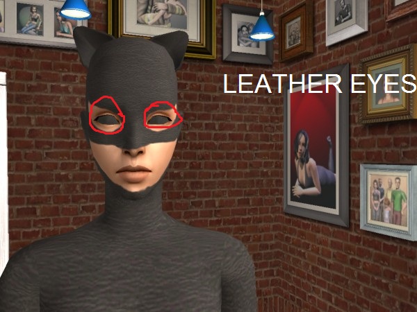 Mod The Sims - cat mask eyes