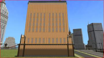 Mod The Sims - Skyscraper template - A fabulous empty building for you.