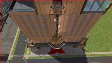 Mod The Sims - Skyscraper template - A fabulous empty building for you.