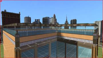 Mod The Sims - Skyscraper template - A fabulous empty building for you.