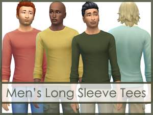 Mod The Sims - Men's Long-Sleeved Tees