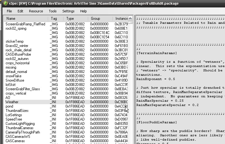 Mod The Sims - Found strange .ini file in world file on the Sims ...