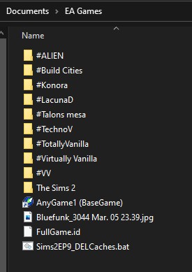 Mod The Sims - Understanding how I backup TS2? Also starting over??