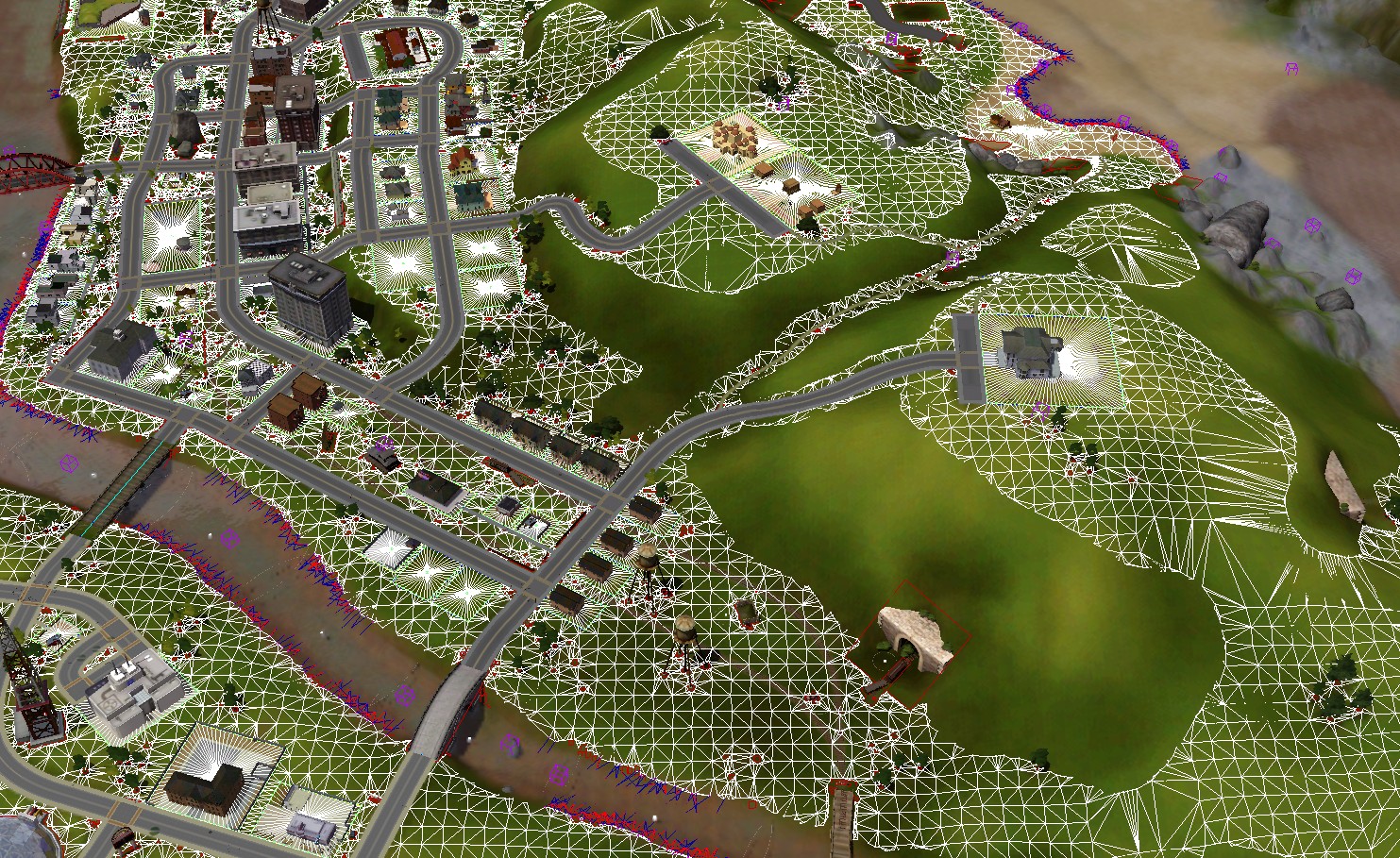 Mod The Sims - Working on a makeover of Sim Sample's world of Jericho
