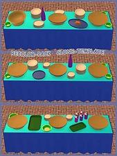 Mod The Sims - Buffet Tables with Custom/Alternative Foods